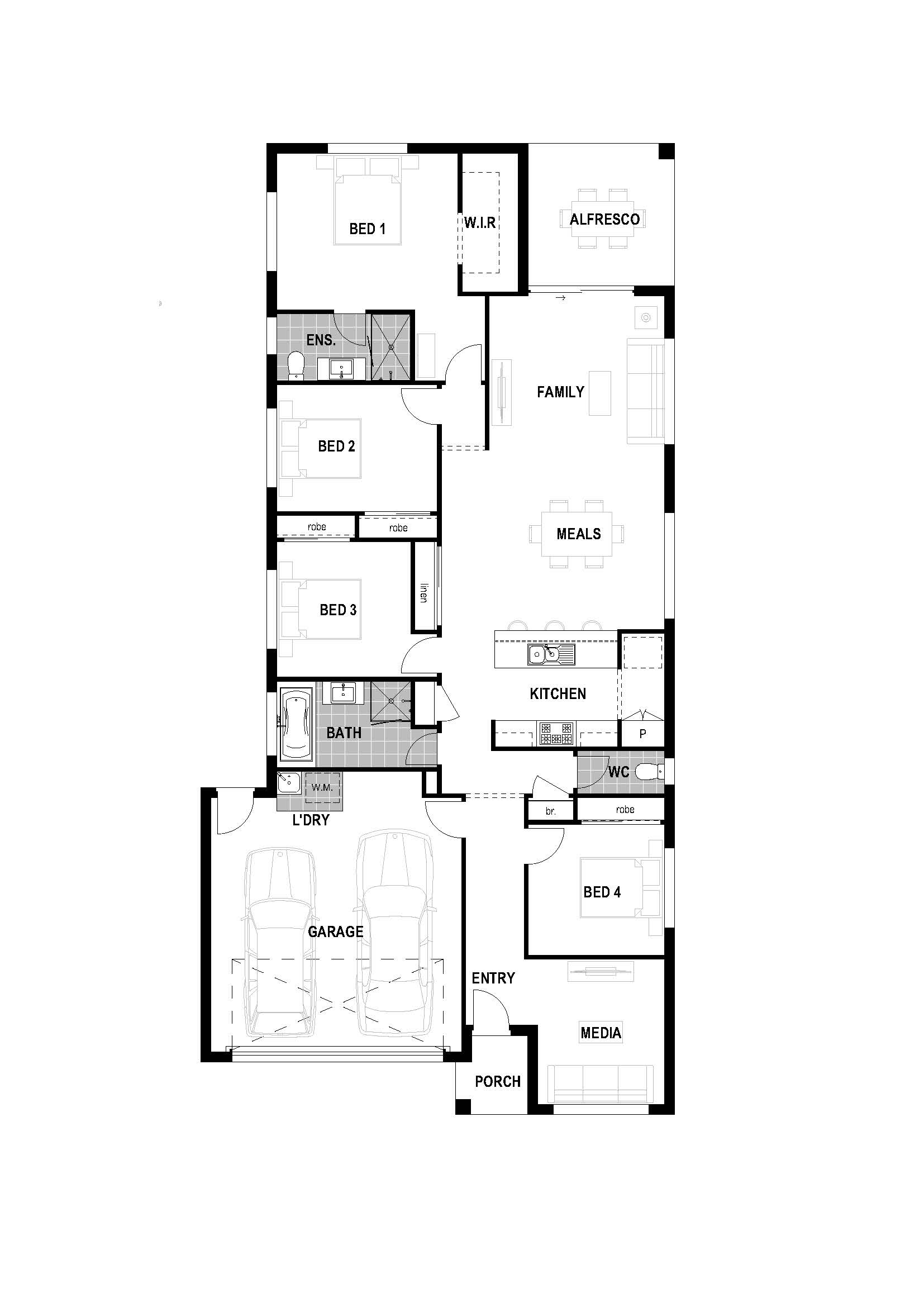 Floor Plan #4 - First Home Specialists